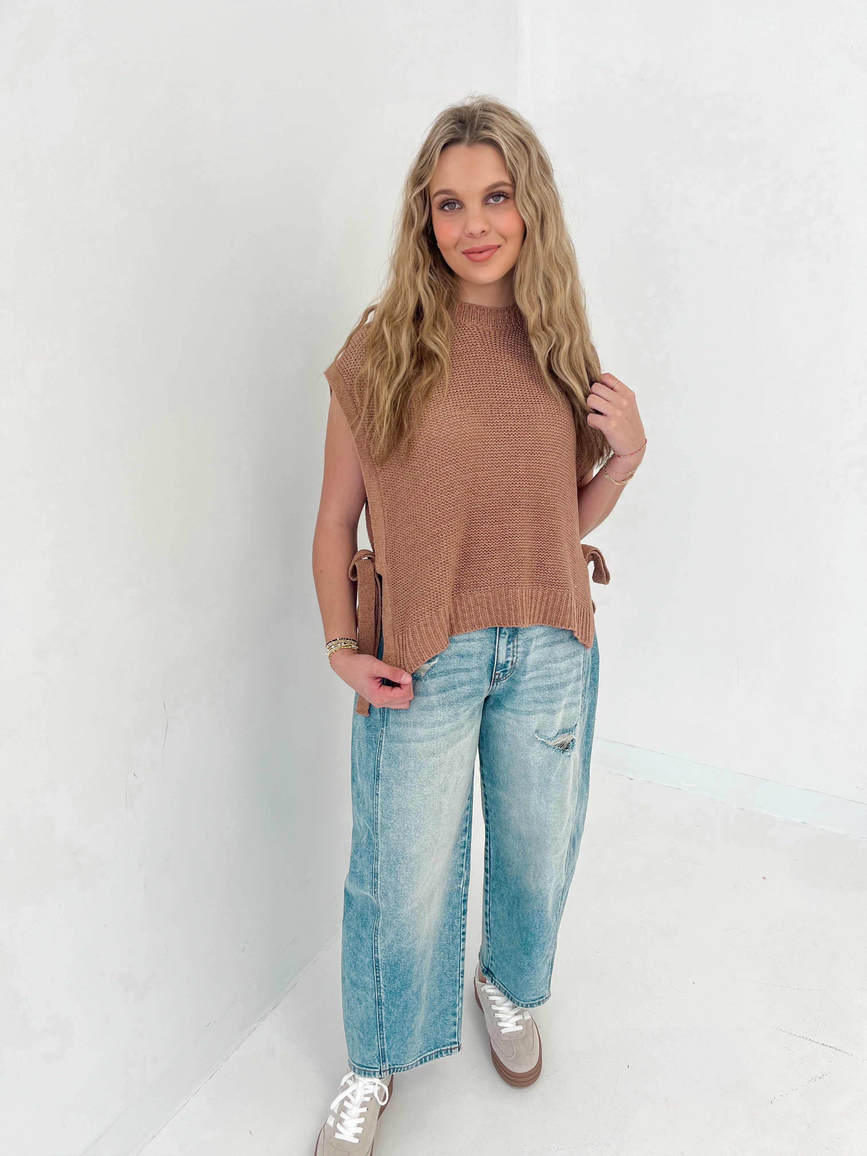 Cali Valley Sweater Vest – The Boutique by Brooklyn Paige